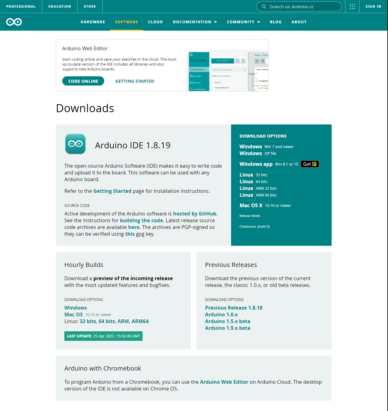 Arduino Studioのインストール – Catalyst website